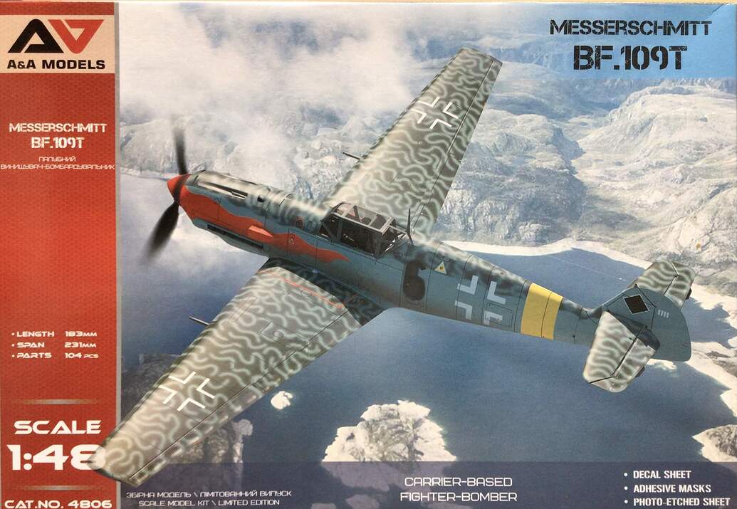 A&A Model Messerschmitt Bf 109T with a nose issue - World War II ...