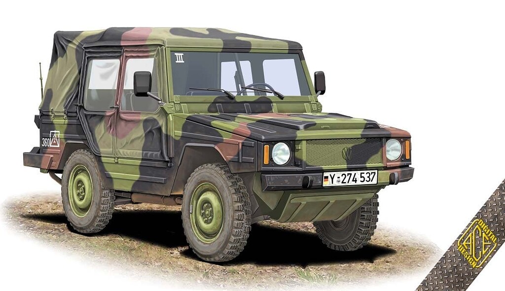 NEWS: Ace Model 1/35 Iltis - Cold War - KitMaker Network