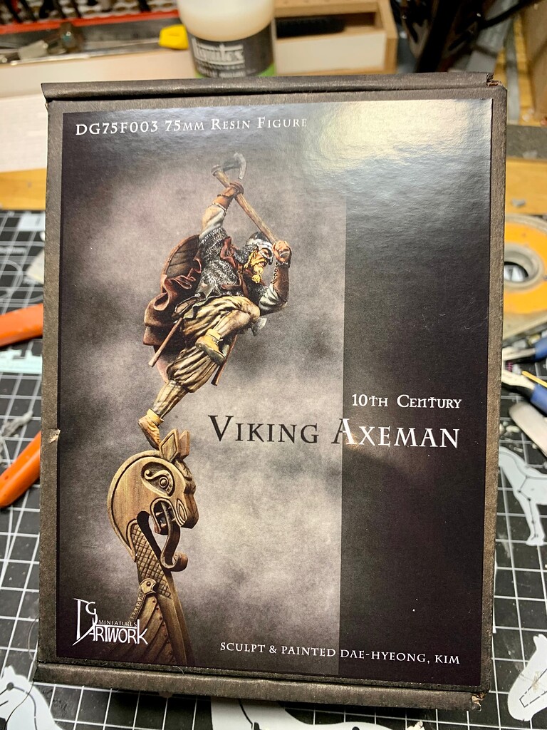 Viking Axeman 10th Century (Finished) - Figures - KitMaker Network