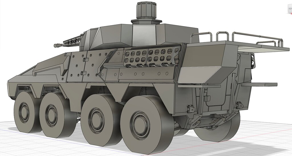 Boxer 8x8 Combat Reconnaissance Vehicle - Armor/AFV - KitMaker Network