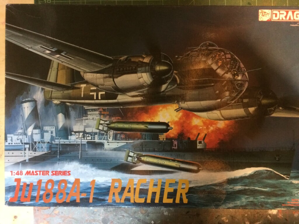 Dragon Ju-188 Rächer build - World War II - KitMaker Network