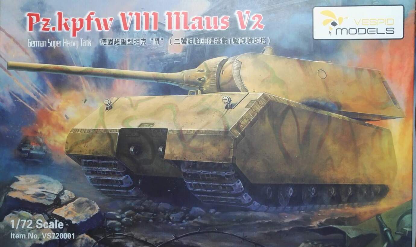 Vespid Pz.Kpfw VIII Maus V2 build - WWII Axis - KitMaker Network