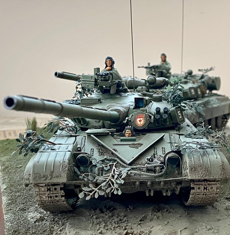 Foliage on tanks - Armor/AFV - KitMaker Network