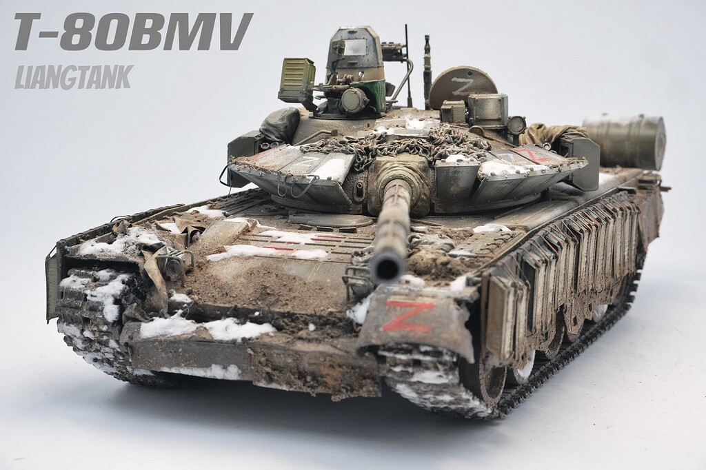 T-80bvm in the Russia-Ukraine war - Modern - KitMaker Network