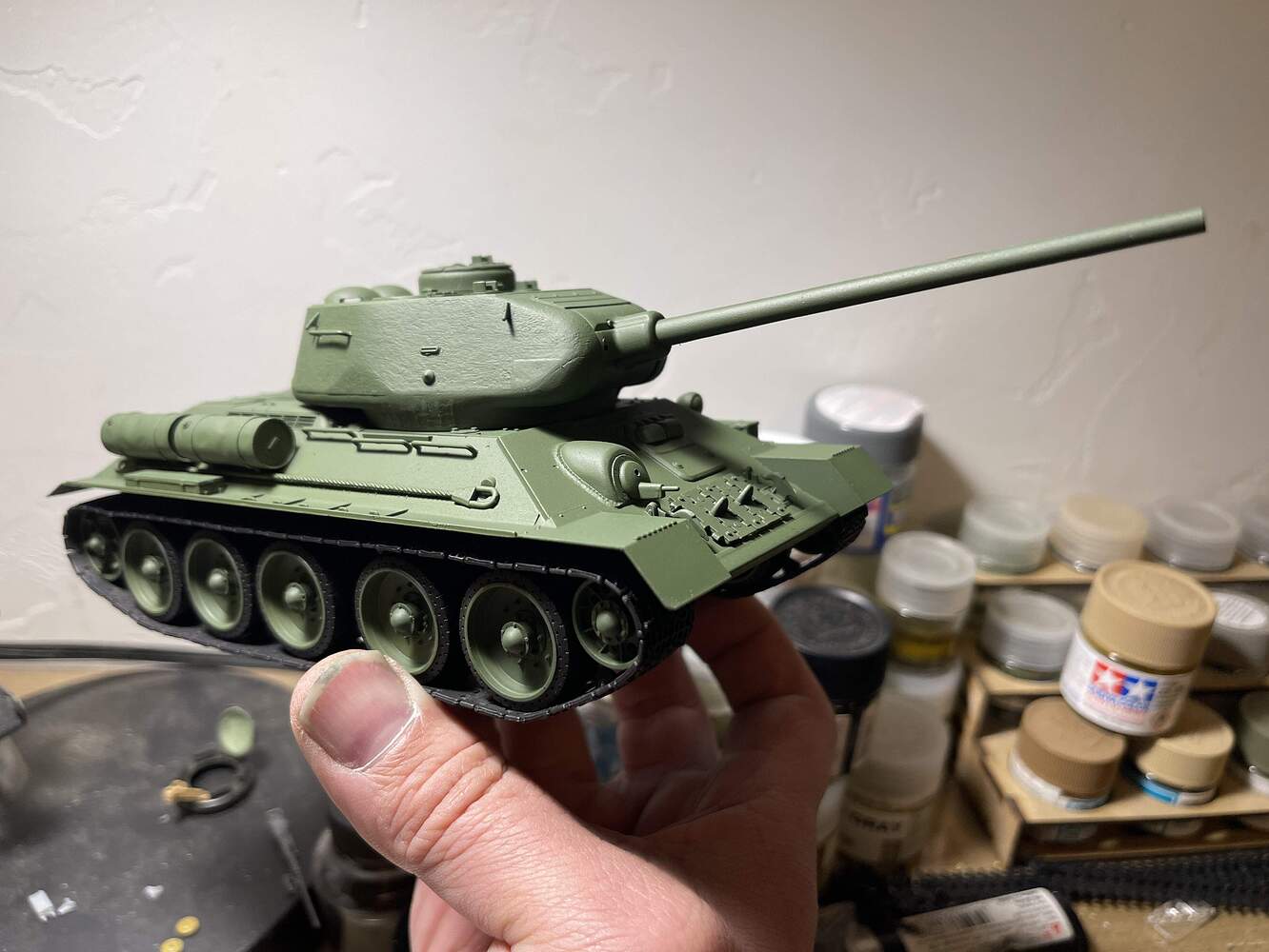 Tamiya T-34/85 Kit (#35138) - 1987 - WWII Allied - KitMaker Network