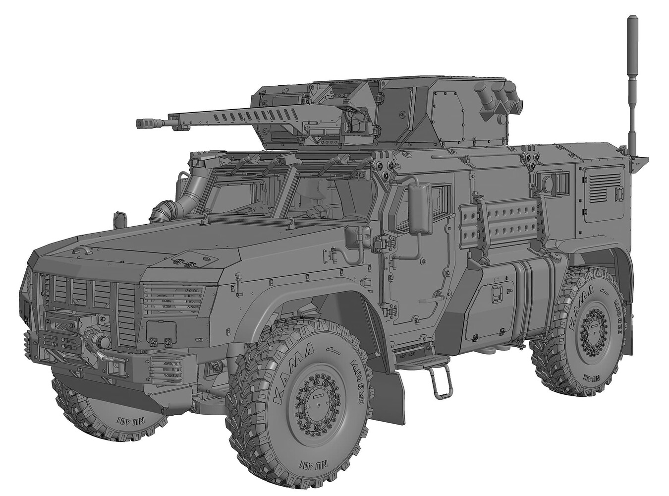 Typhoon VDV 4x4 K-4386 - Zvezda 1/35 - Modern - KitMaker Network