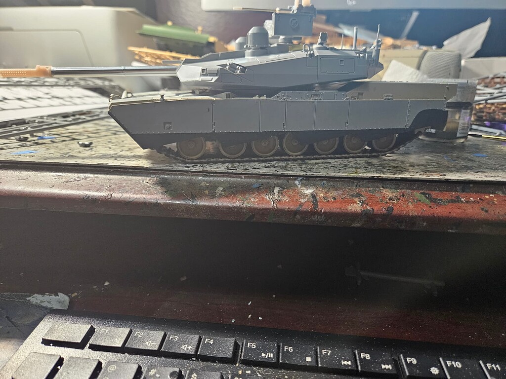 Abrams X work in progress - KitMaker Network