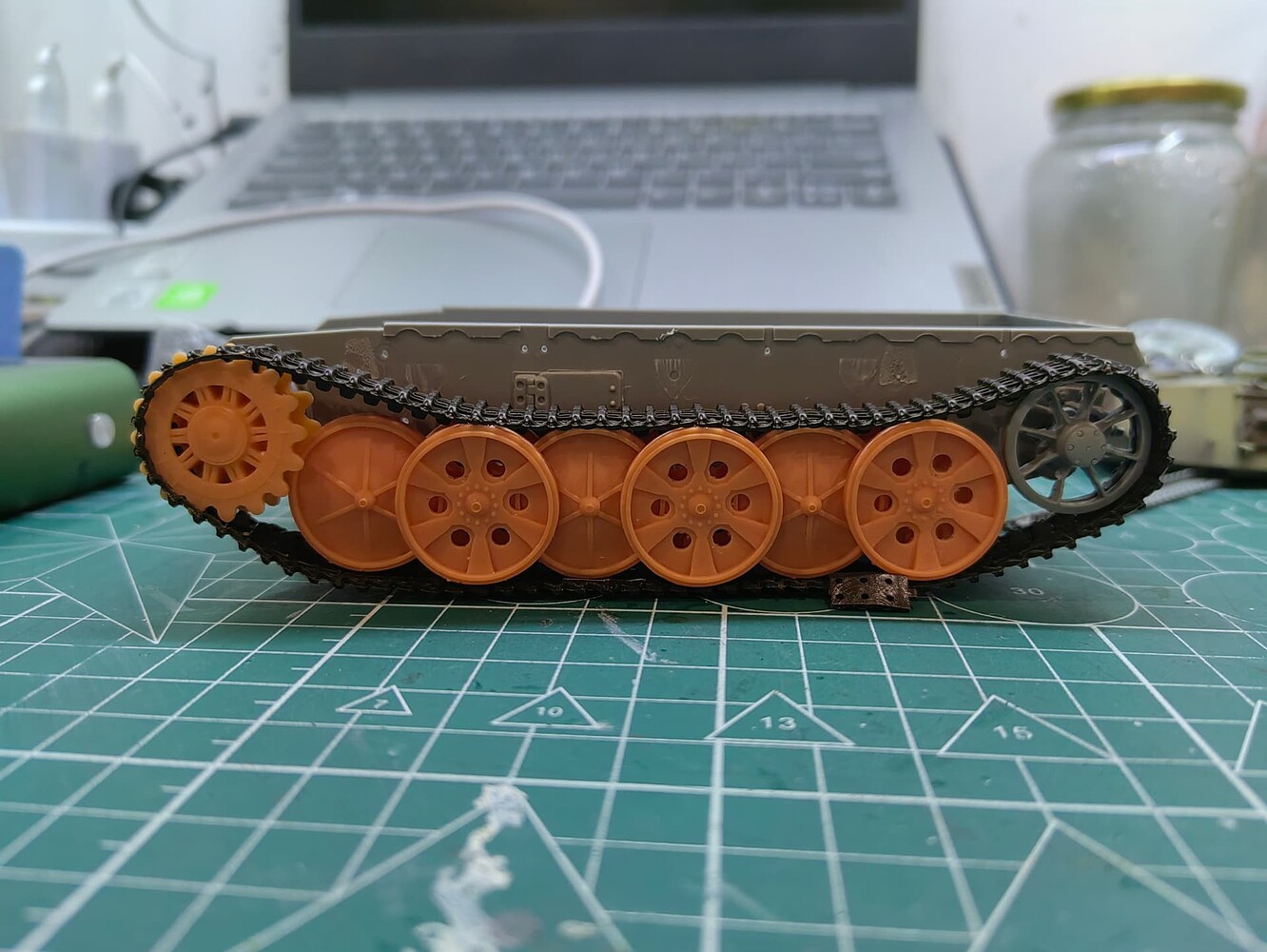 Famo Panzer III Suspension (Self Designed, 3D Printed) - WWII Axis ...