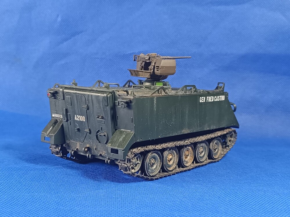 Philippine Army M113 with Remote Control Weapon Station (RCWS) - Armor ...