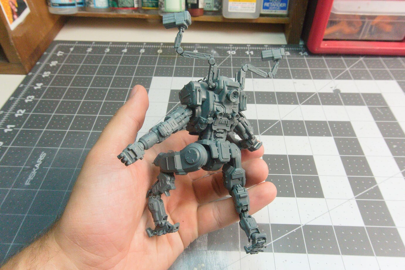 Titanfall 2 Monarch mech in 100mm - Figures - KitMaker Network