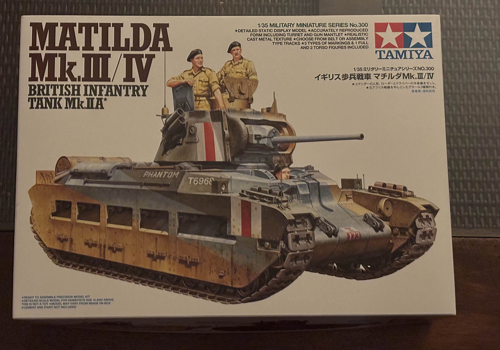 Tamiya Matilda Mk.III North Africa - WWII Allied - KitMaker Network
