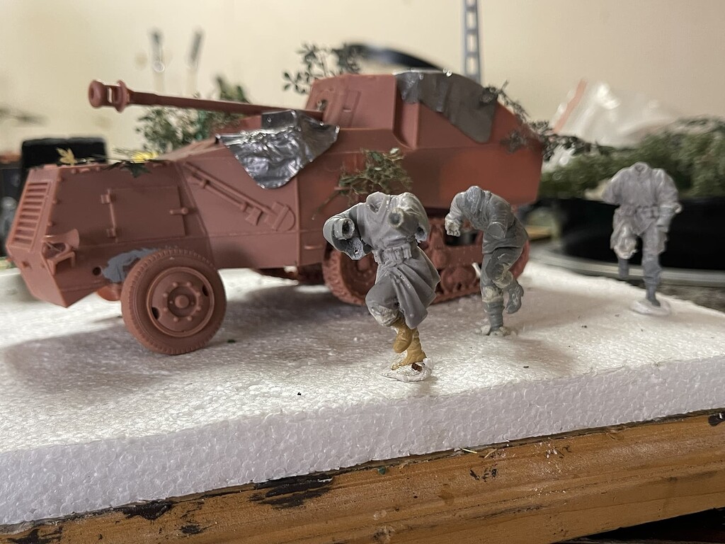 21st Panzer Division Normandy (Somua MCG S307(f) 7.5cm Pak 40) - WWII ...