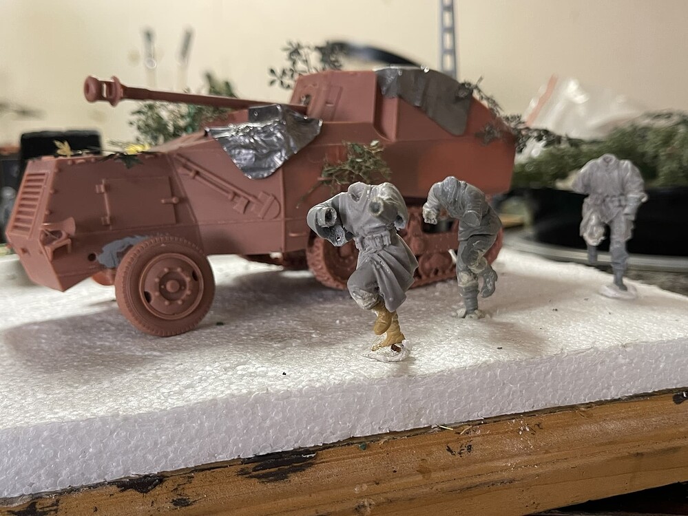 21st Panzer Division Normandy (Somua MCG S307(f) 7.5cm Pak 40) - WWII ...
