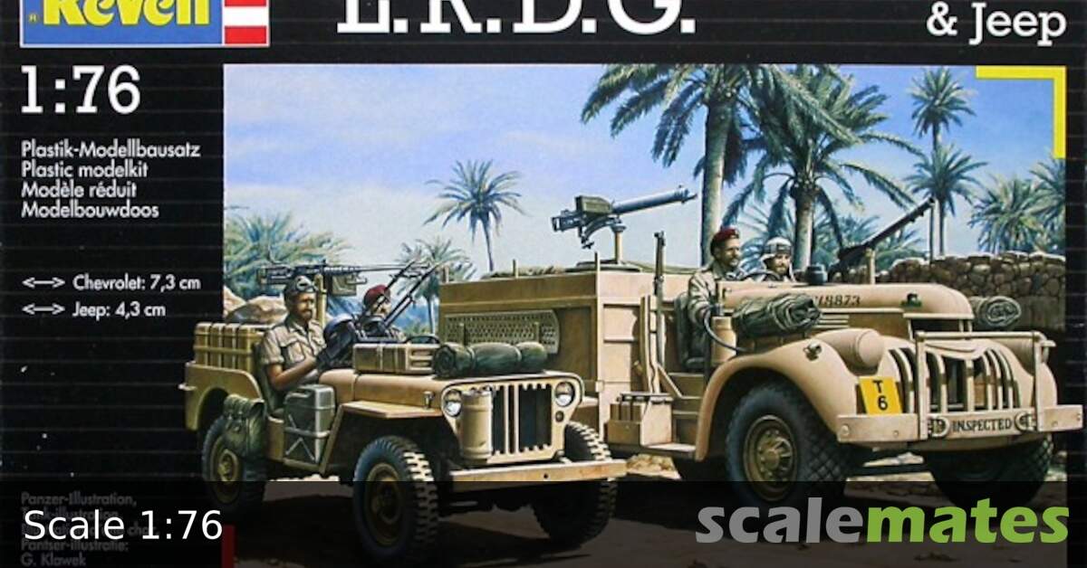 Matchbox LRDG - A classic done! - WWII Allied - KitMaker Network