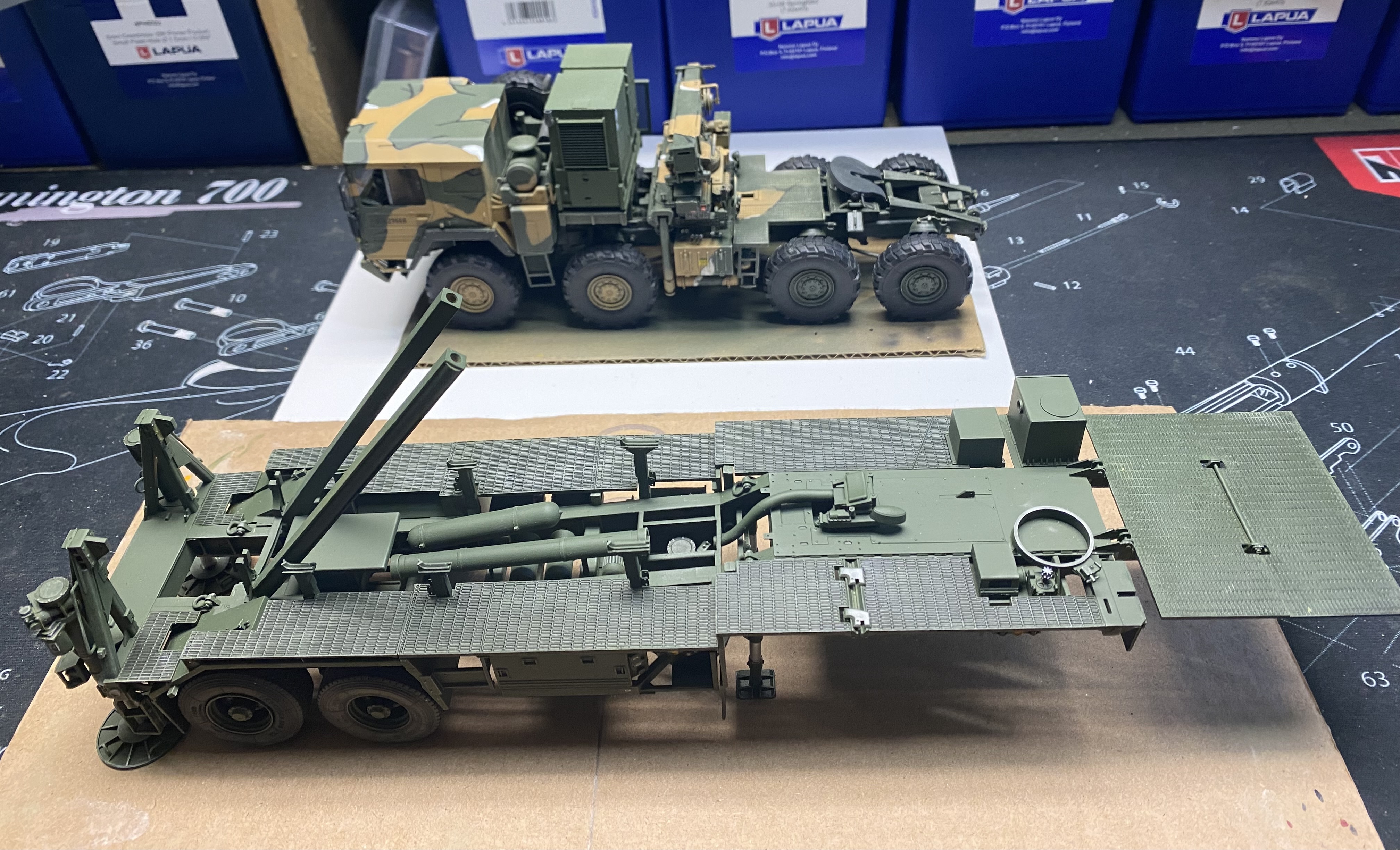 M790 EL Pershing II missile MGM-31C w/ M1001 Tractor build - #166 by ...