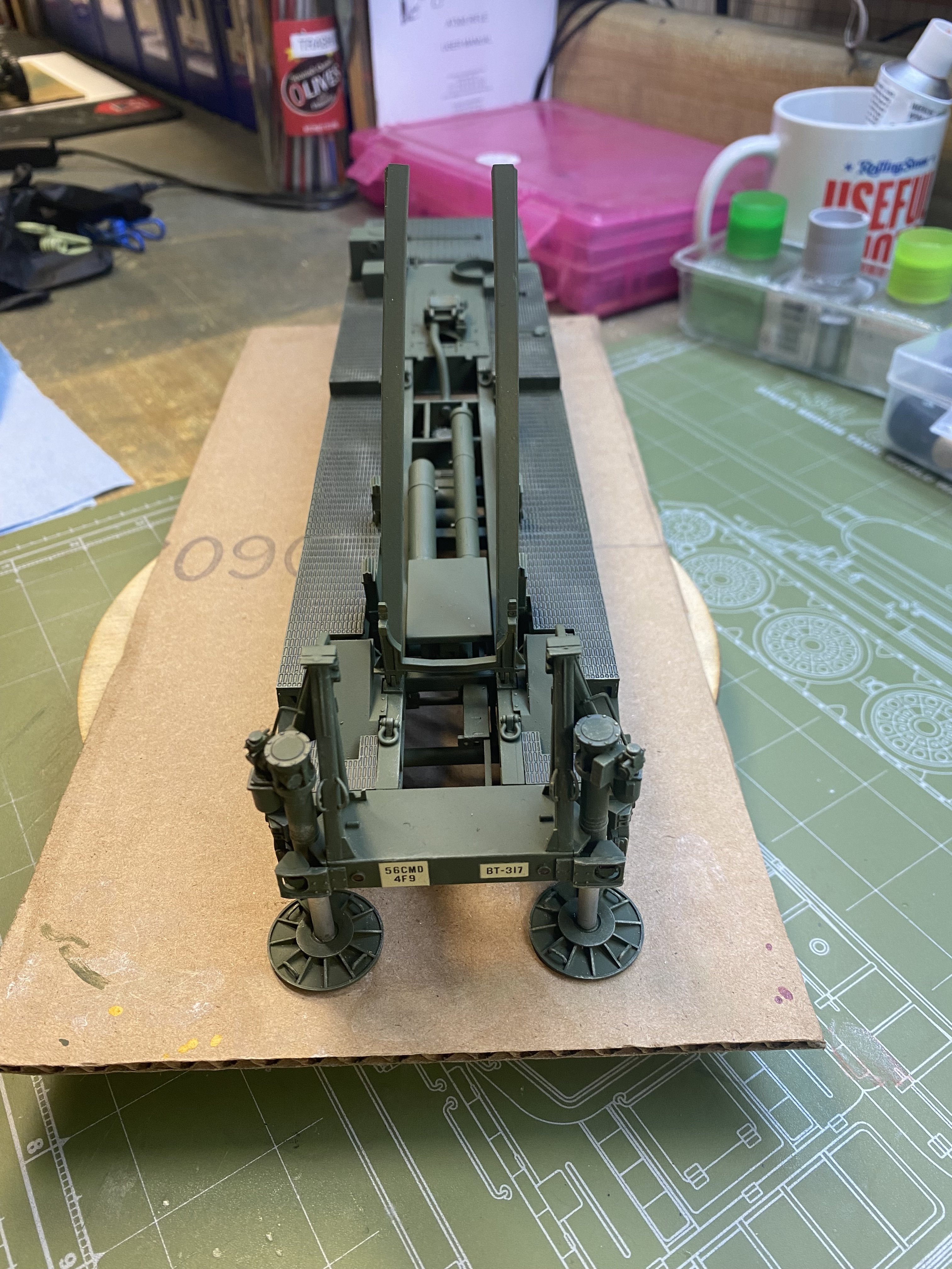 M790 EL Pershing II missile MGM-31C w/ M1001 Tractor build - #166 by ...