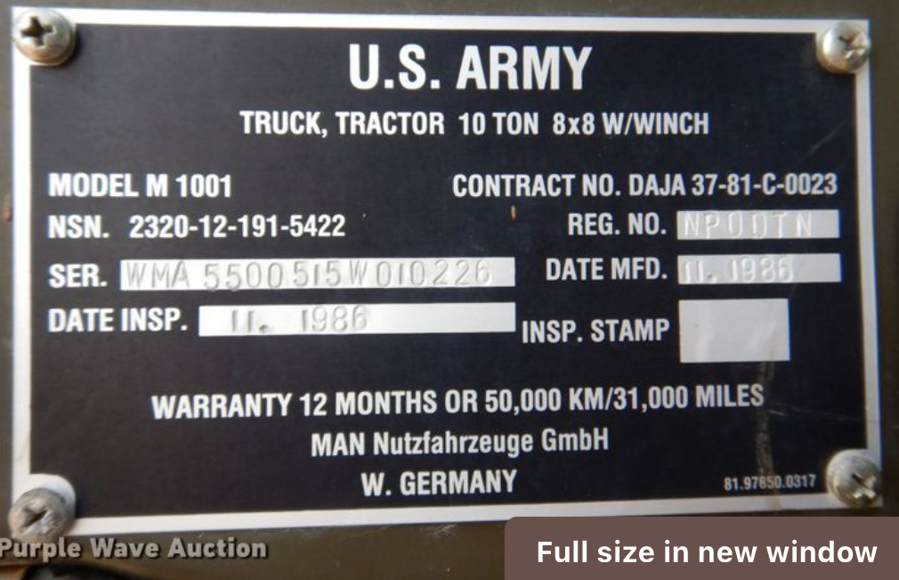 M790 EL Pershing II missile MGM-31C w/ M1001 Tractor build - #72 by ...