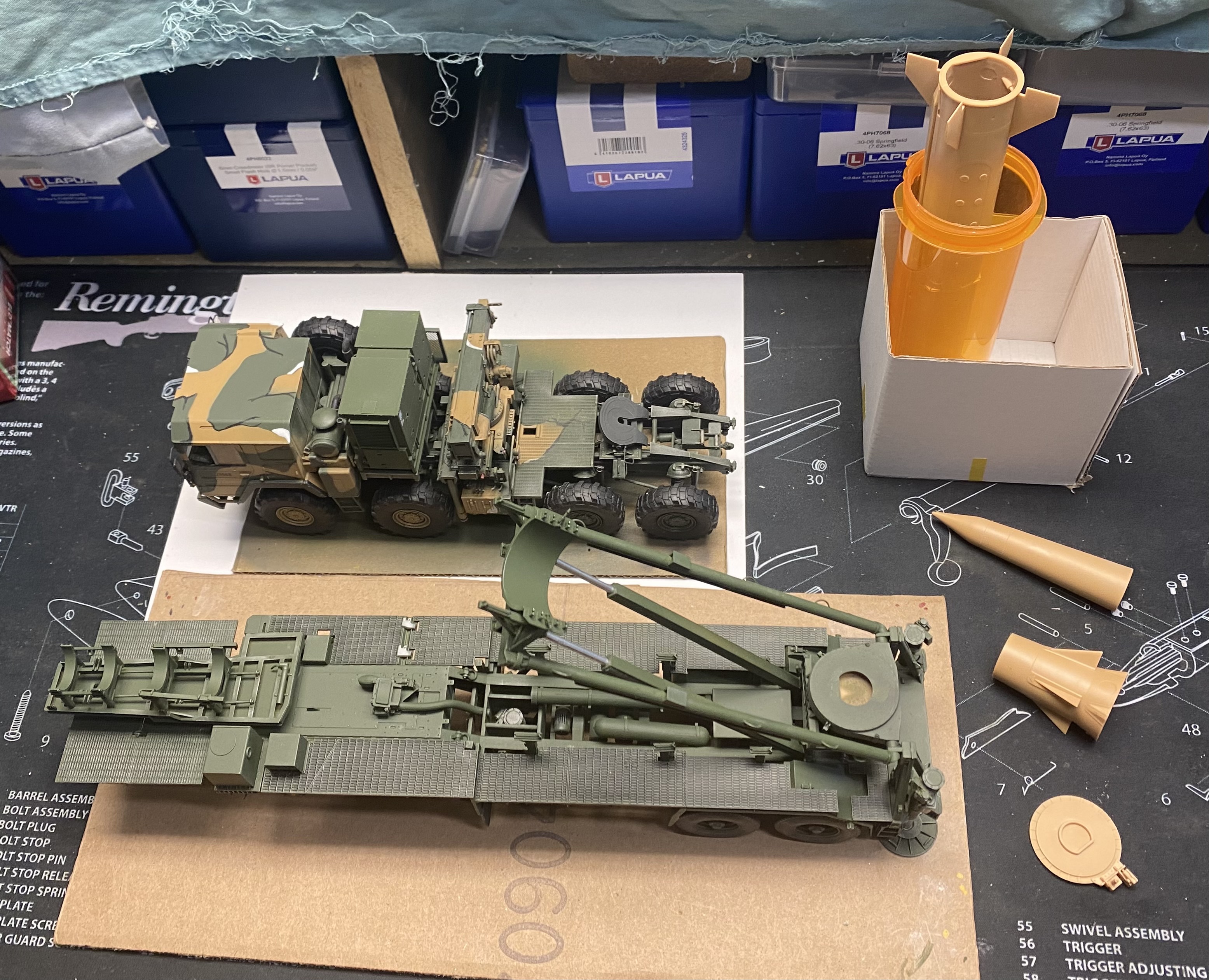 M790 EL Pershing II missile MGM-31C w/ M1001 Tractor build - #170 by ...