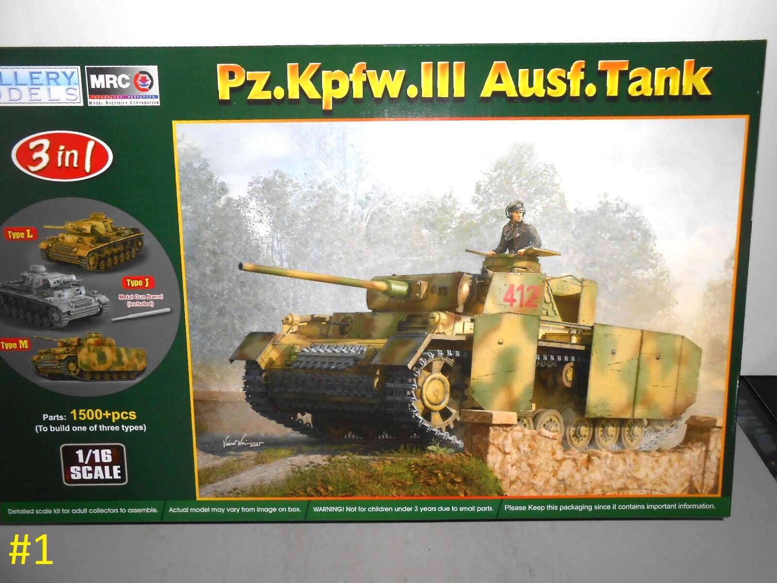 Building a 1/16th. Panzer III Ausf. J Early - WWII Axis - KitMaker Network
