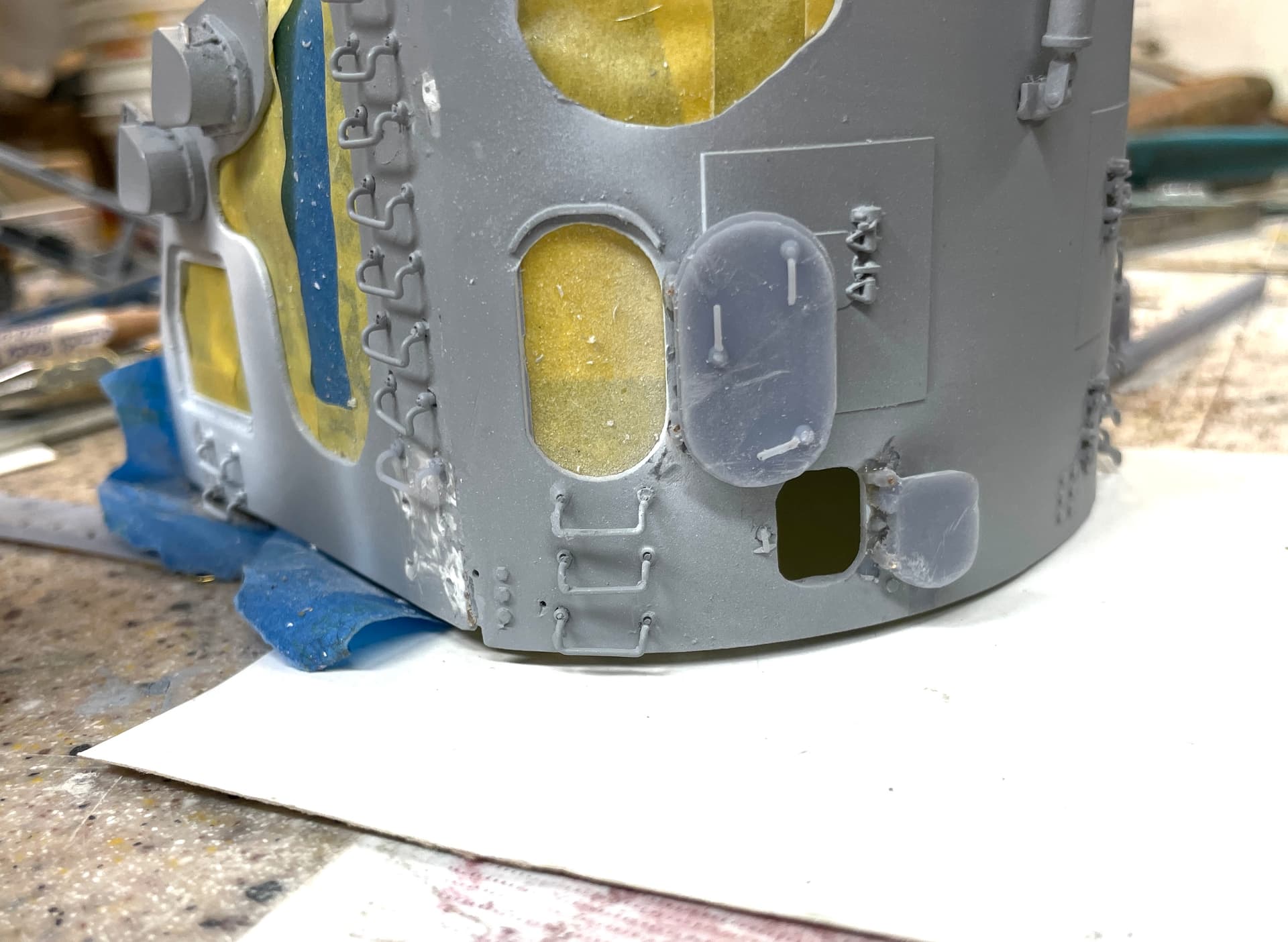 5"38 Cutaway Turret Complex; CAD and 3D Printed - #119 by 18bravo ...
