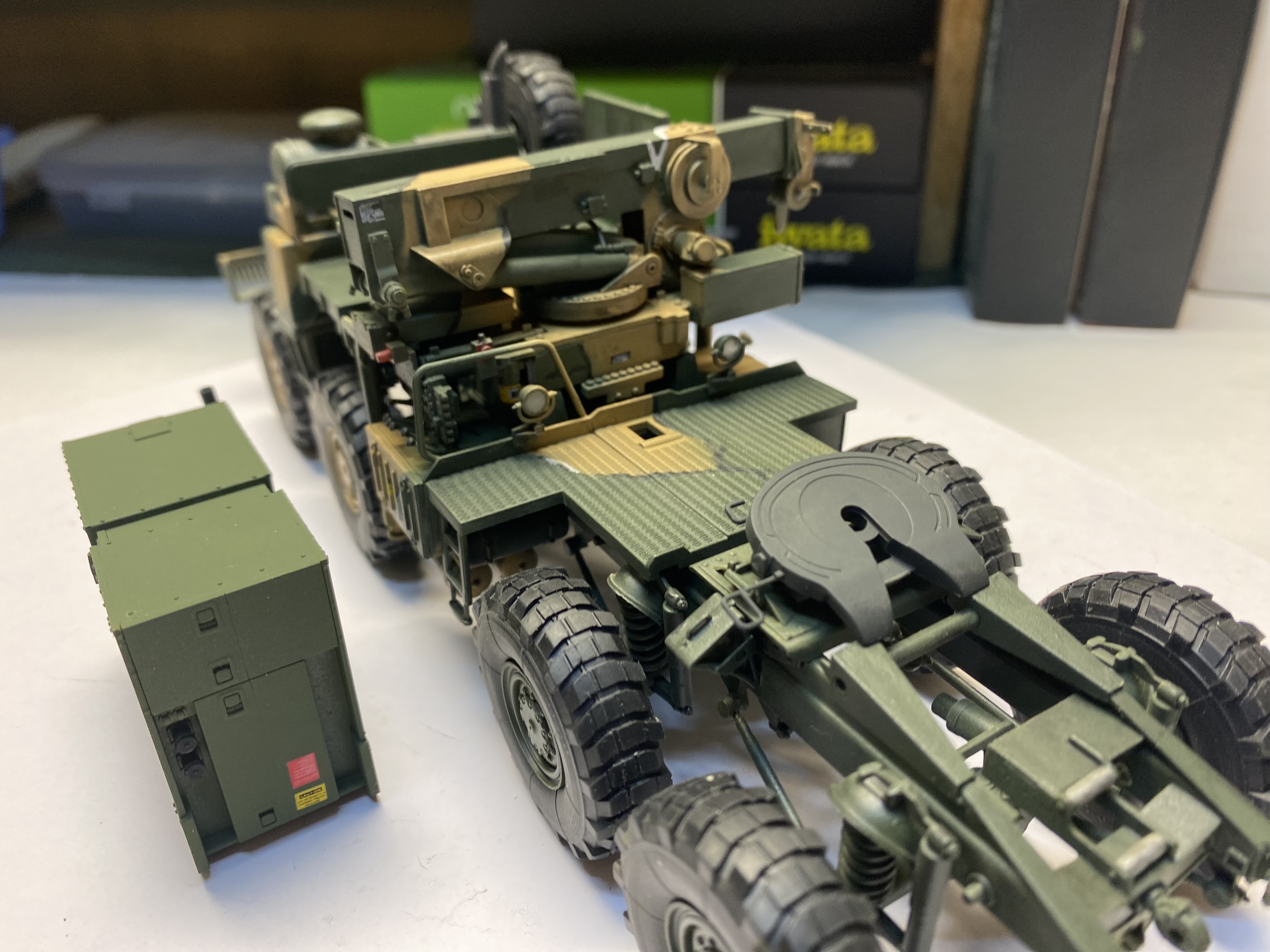 M790 EL Pershing II missile MGM-31C w/ M1001 Tractor build - #121 by ...