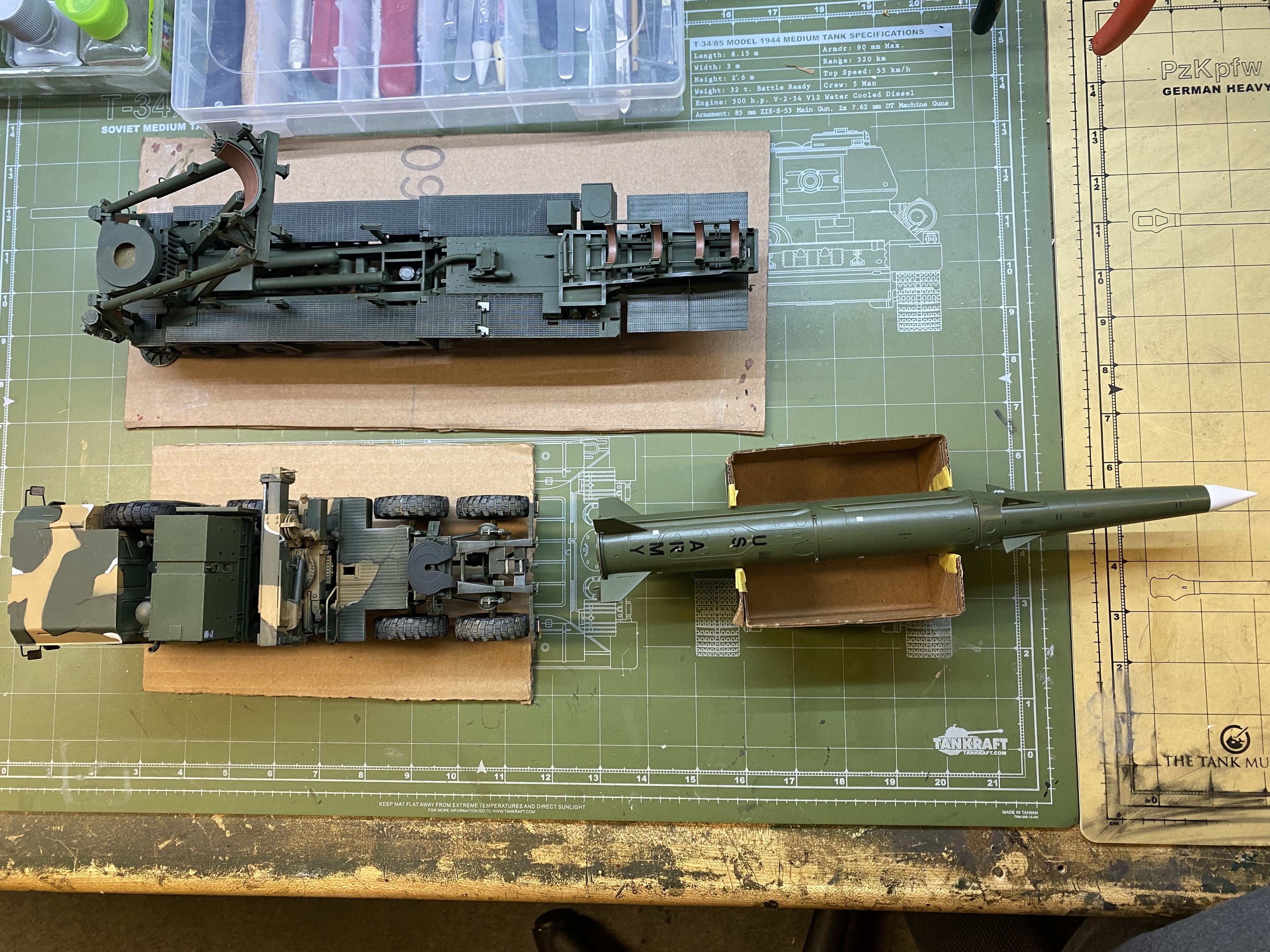 M790 EL Pershing II missile MGM-31C w/ M1001 Tractor build - #200 by ...