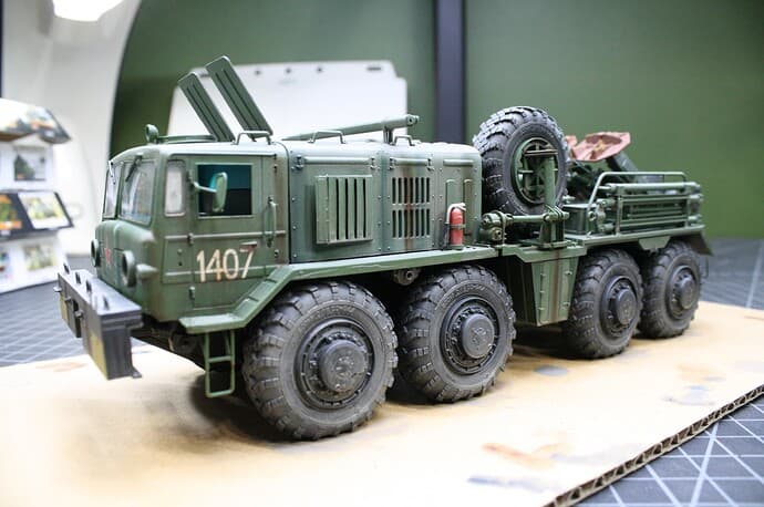 M790 EL Pershing II missile MGM-31C w/ M1001 Tractor build - #67 by ...