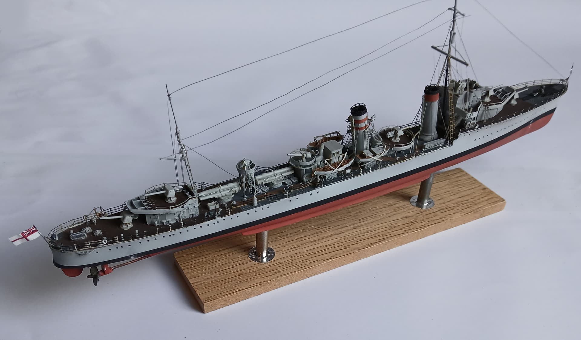 AJM 1/350 Scott Class Leader HMS Stuart - Early Steam, WWI & Interwar ...