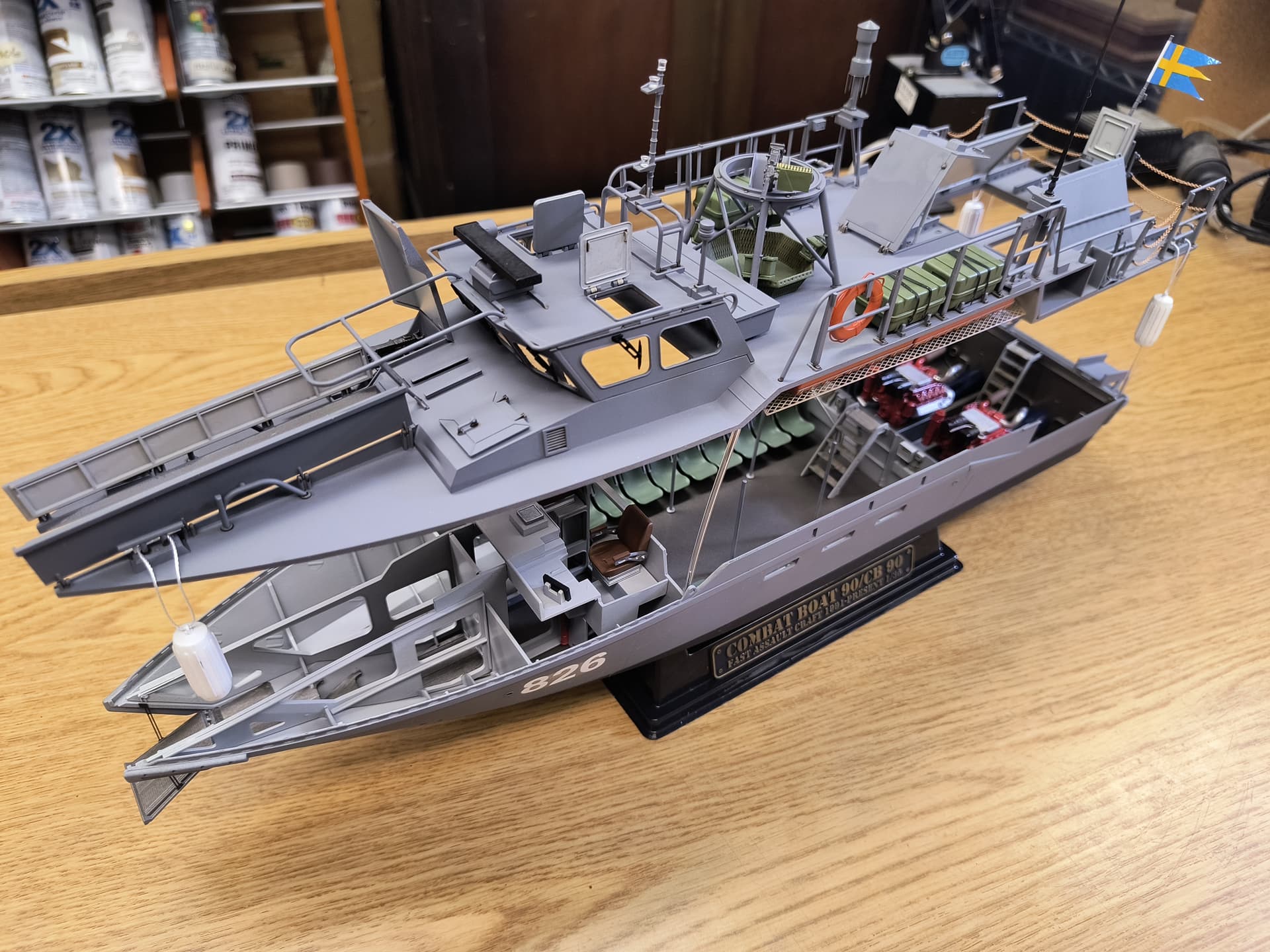 Swedish assault craft CB-90 in 1/35 scale - Modern - KitMaker Network