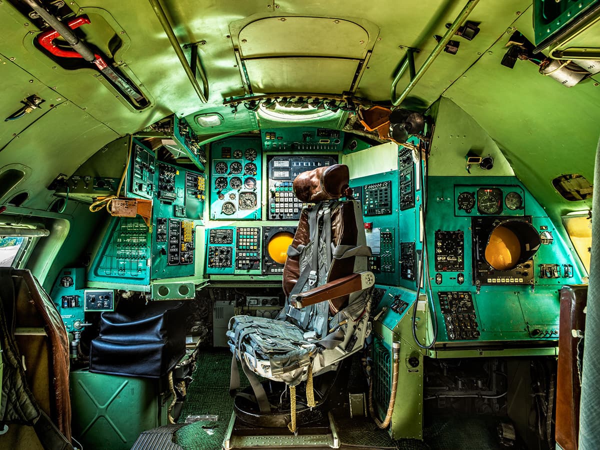 Cold War Soviet Aircraft Cockpit Interior Green - Painting & Markings ...