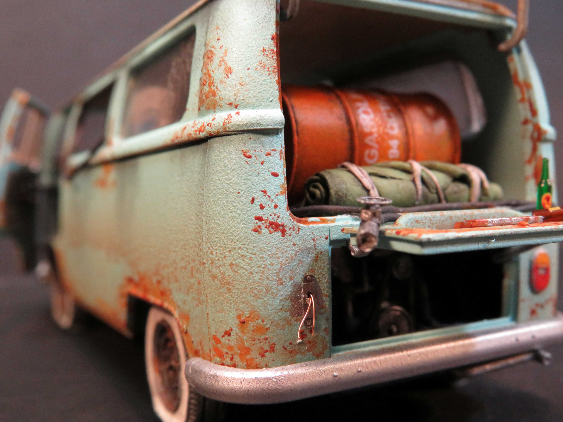 AK VW hippy bus - Dioramas - KitMaker Network