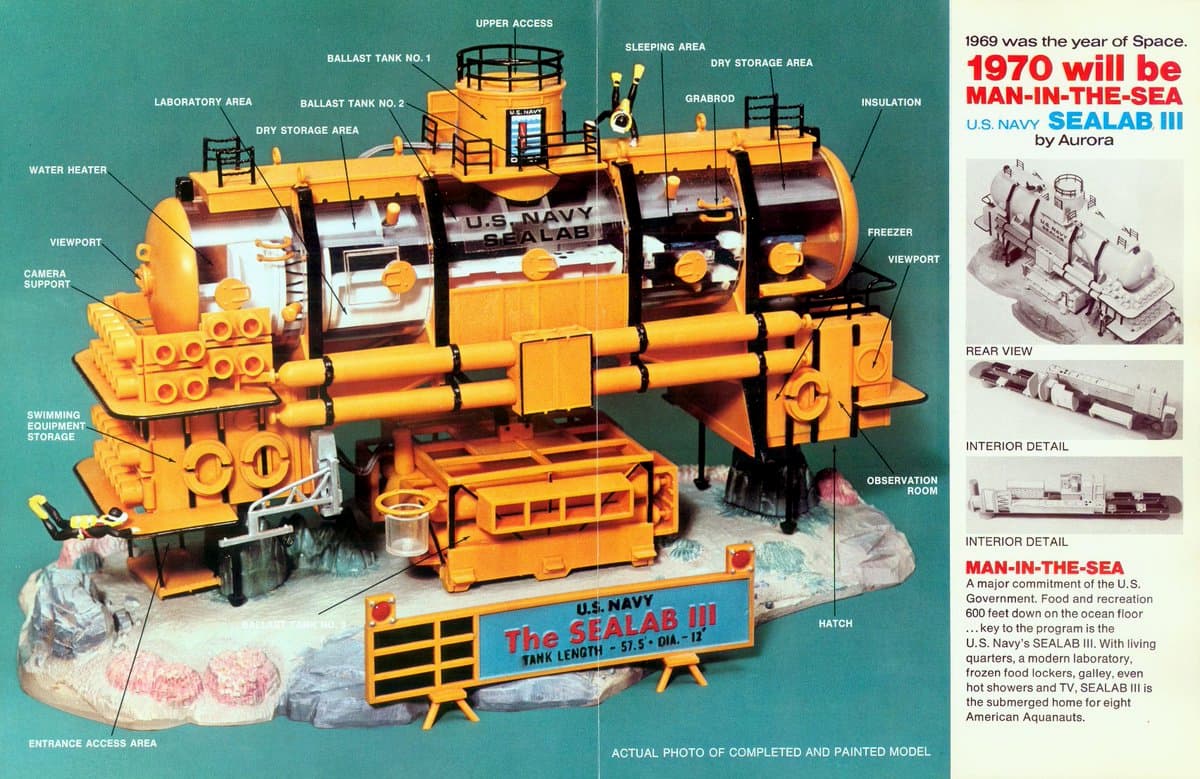 Aurora SEALAB III - Cold War - KitMaker Network